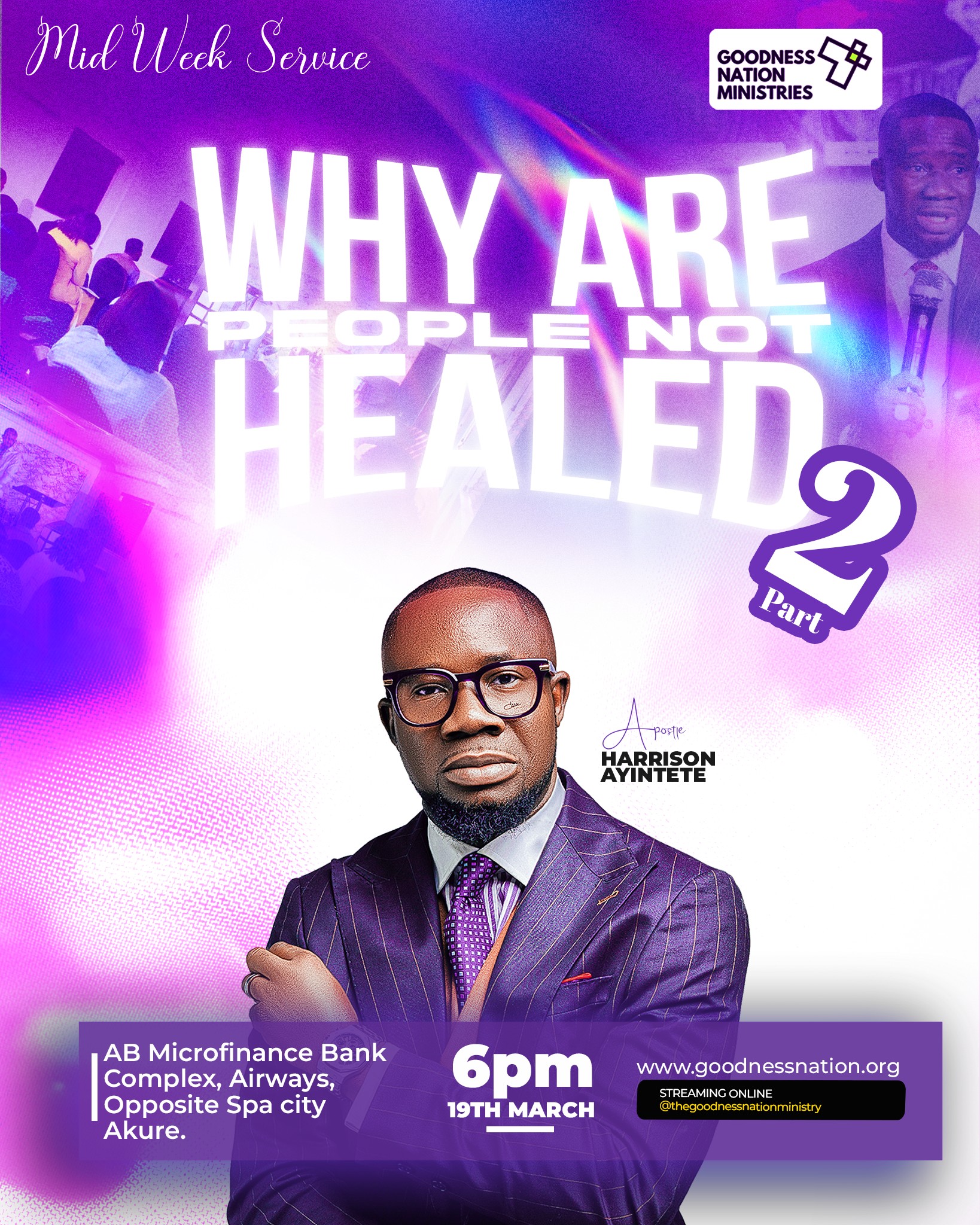 WHY ARE PEOPLE NOT HEALED 2 – Goodness Nation