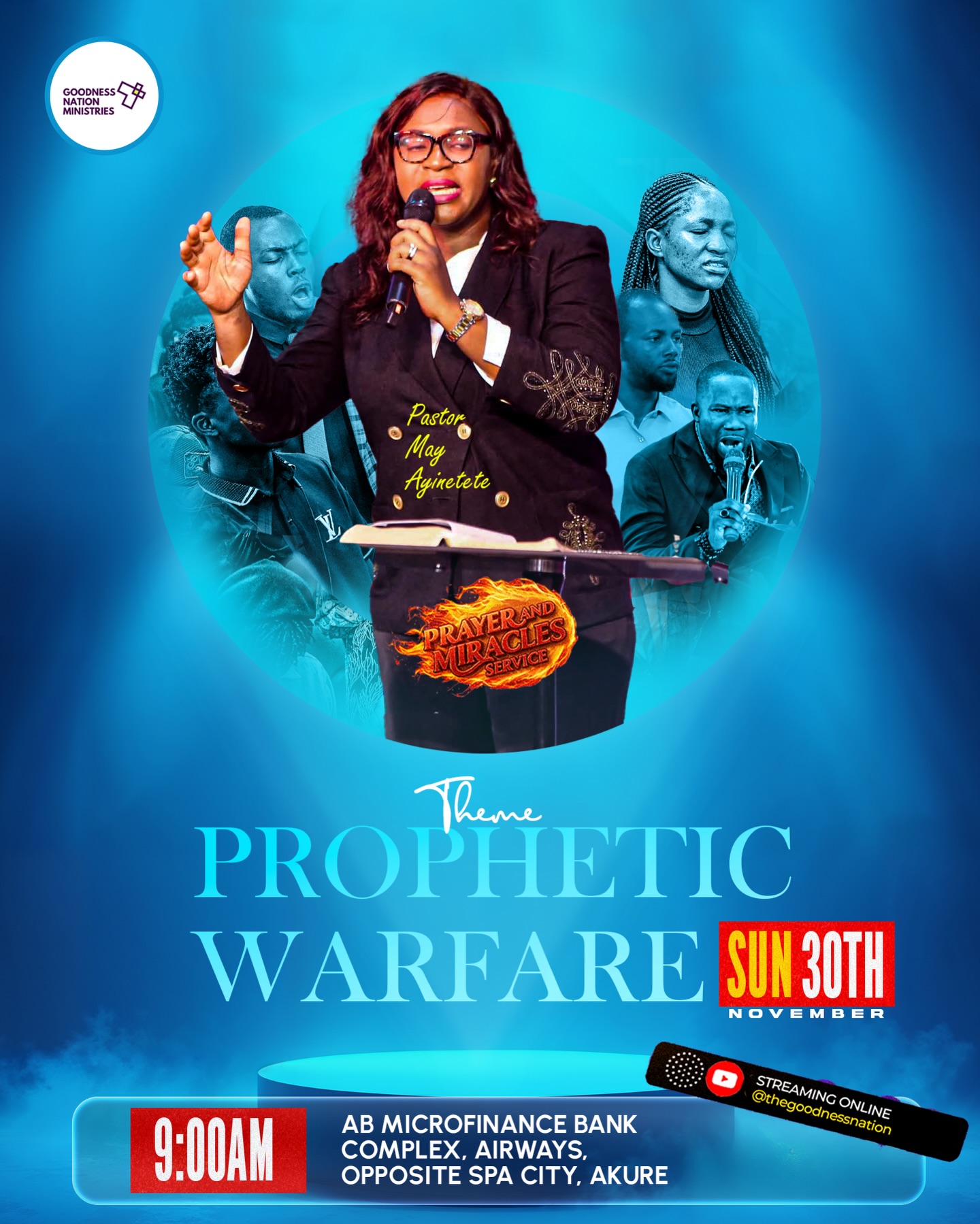 PROPHETIC WARFARE (WITH PRAYERS) – Goodness Nation