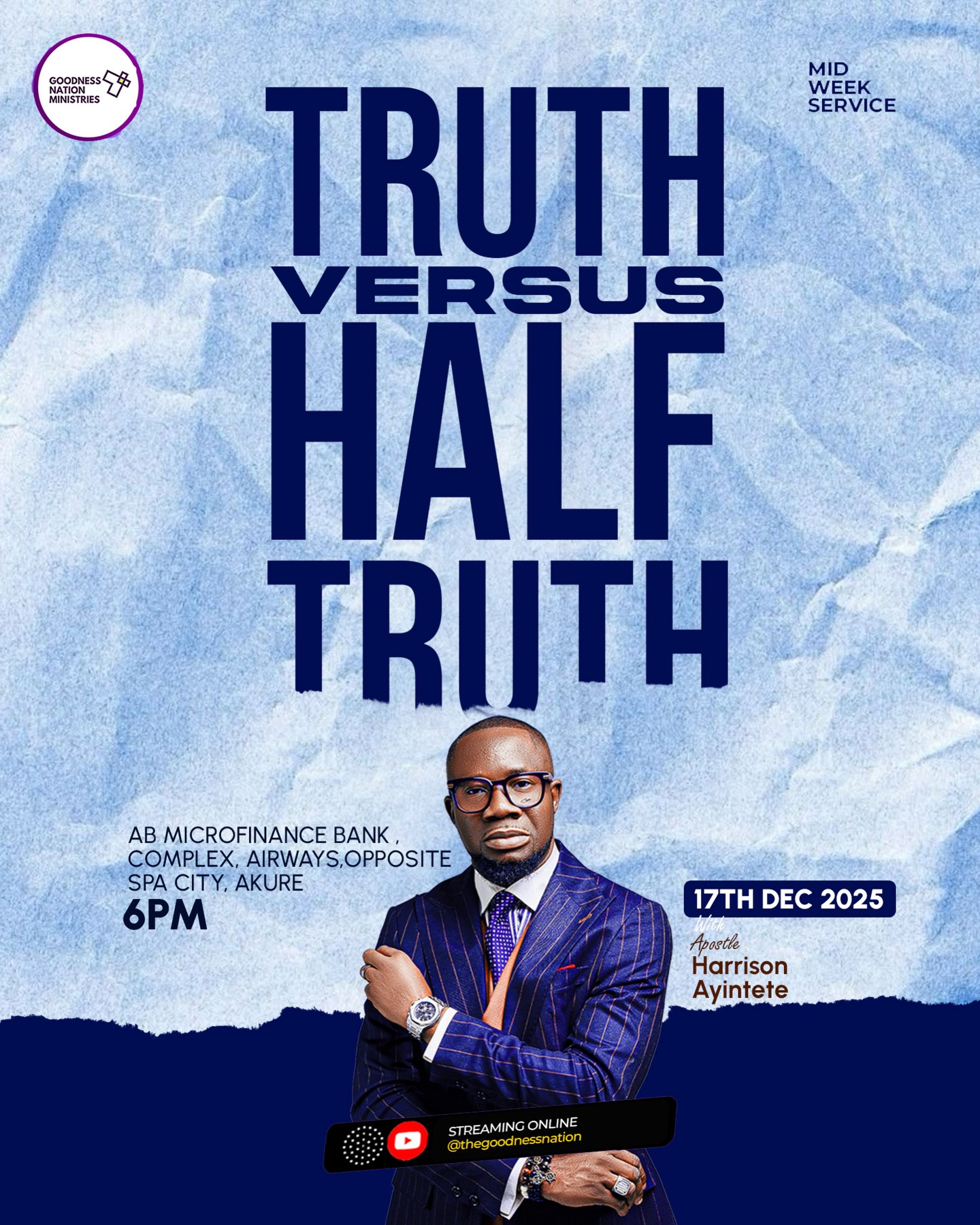 TRUTH VS. HALF TRUTH: DISCERNMENT MADE EASY – Goodness Nation
