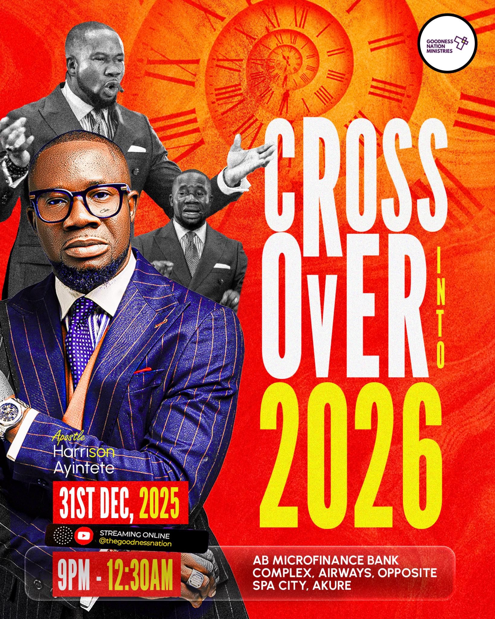 CROSS OVER INTO 2026 – Goodness Nation